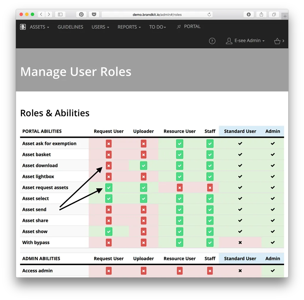 How to setup Asset Requests (for Admins)