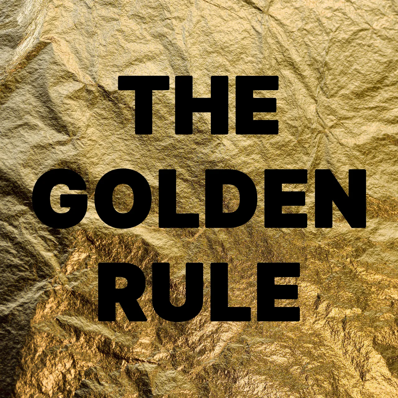 THE GOLDEN RULE graphic