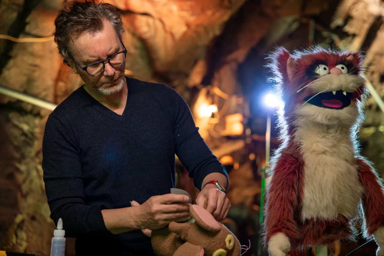 Puppeteer and his puppets