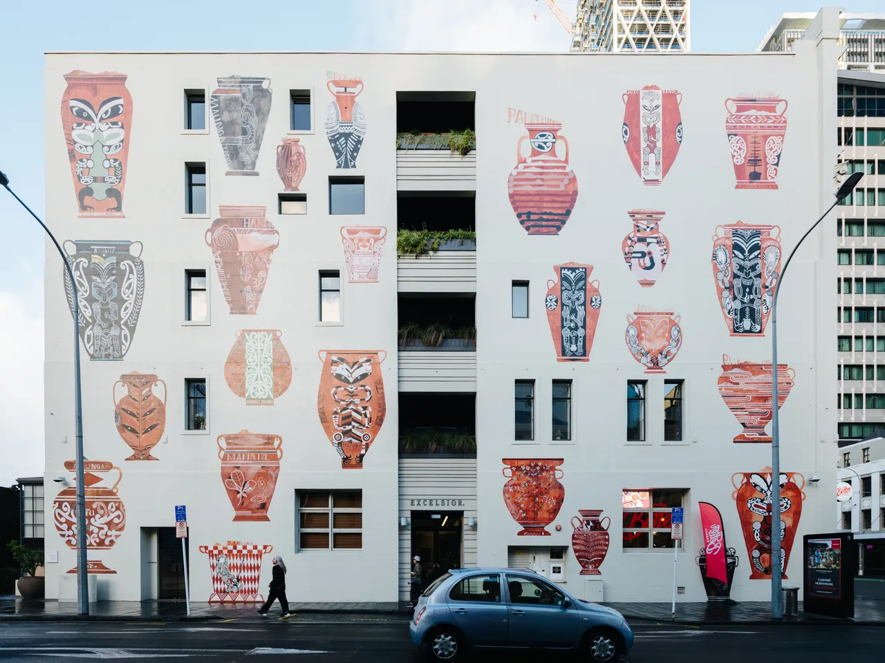 Excelsior Building Mural Britomart