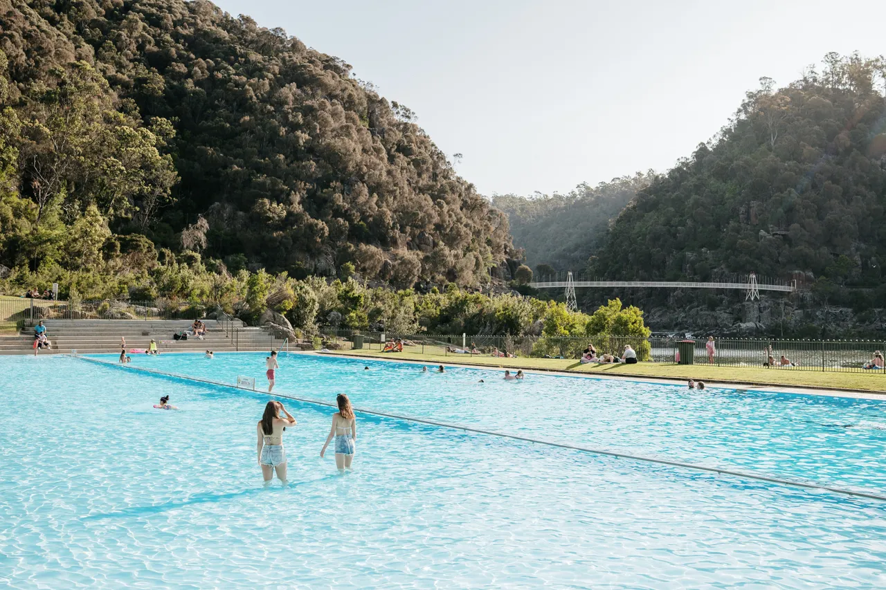 Cataract Gorge pool
