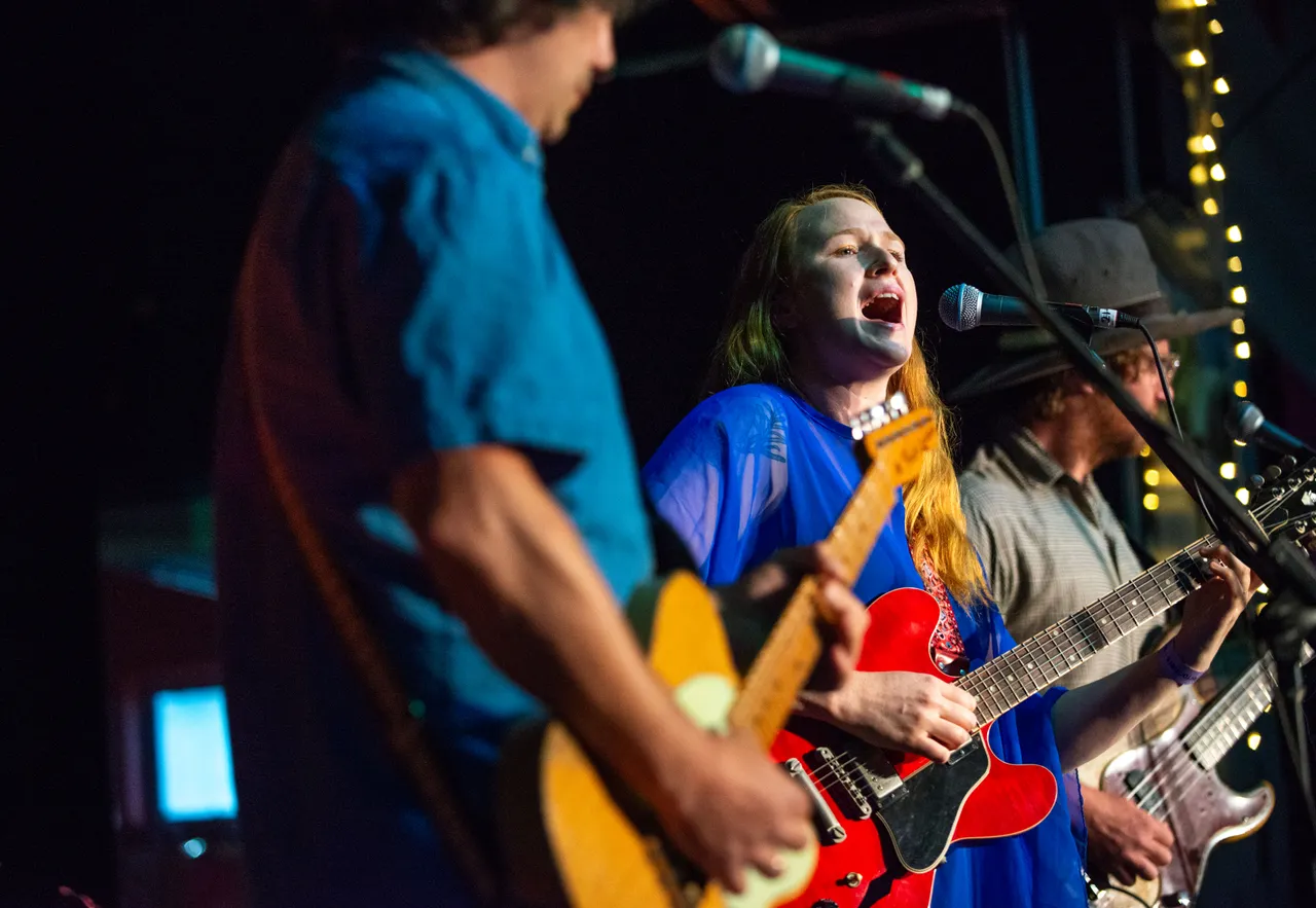 Claire Anne Taylor and band