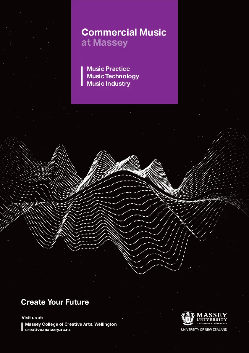 Commercial Music Poster A3