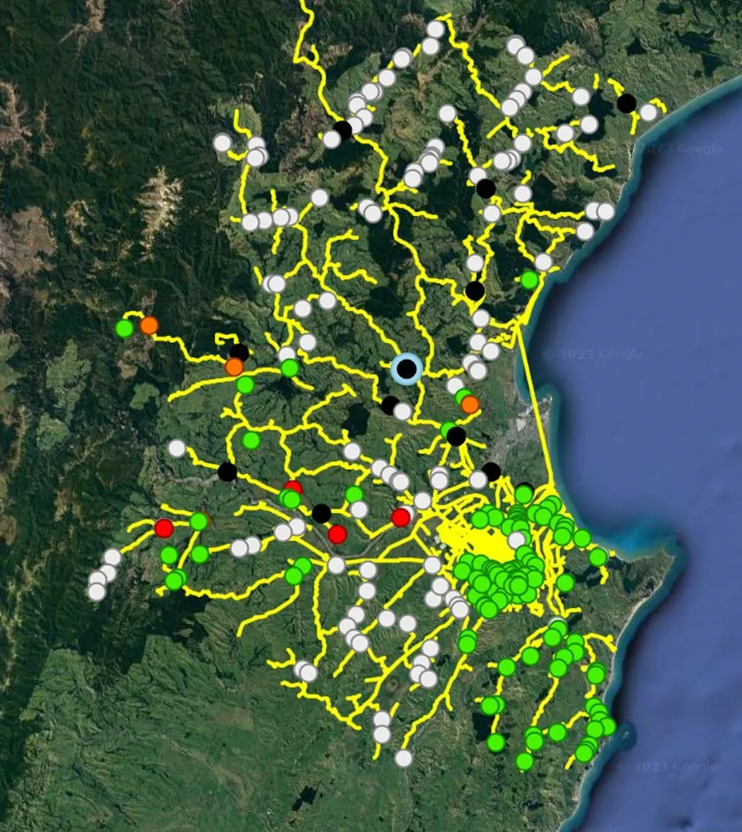 Bridges map - 22.02.23